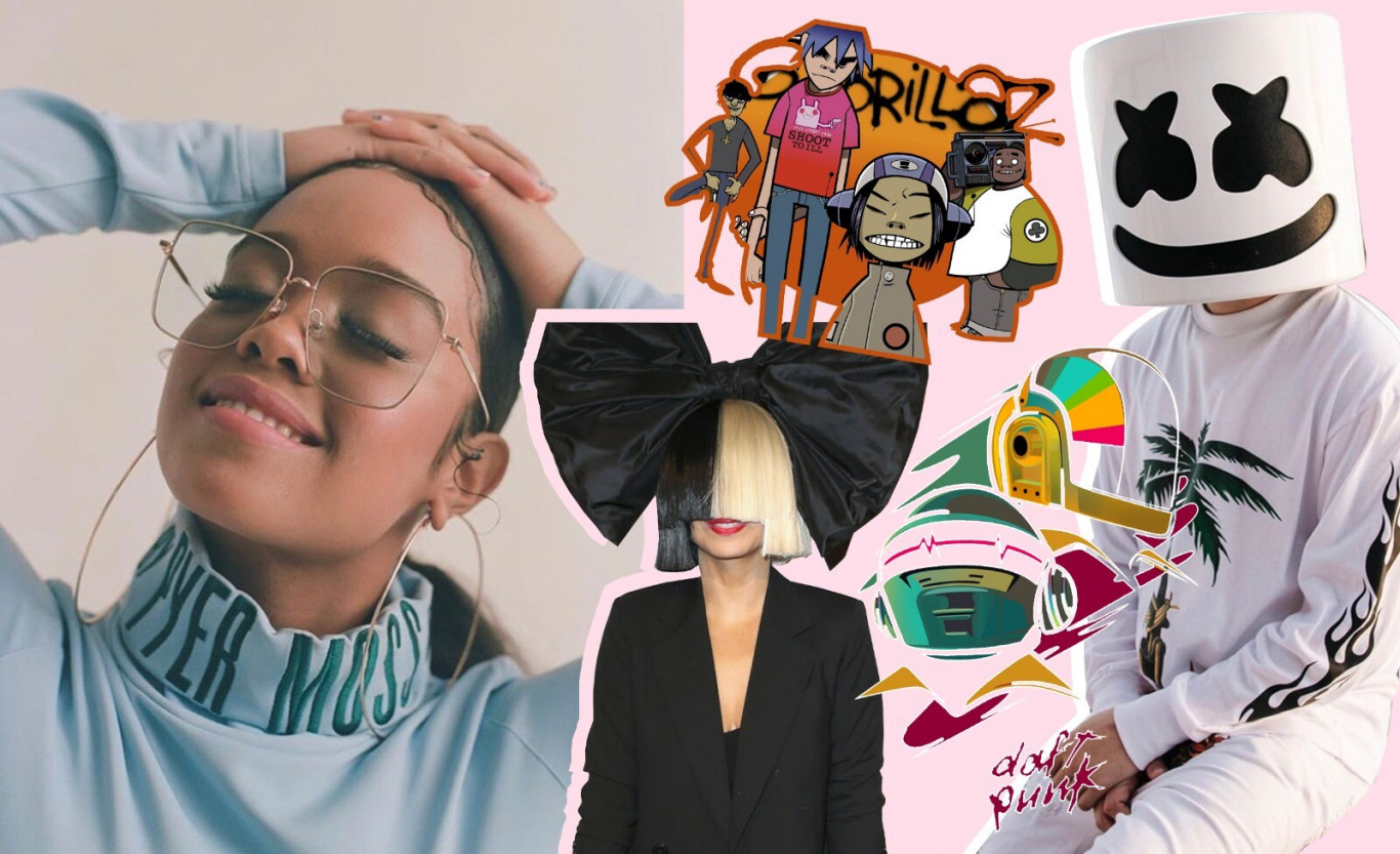 Ambiguity in Pop: Artists Who Hide Their Face - Voir Fashion