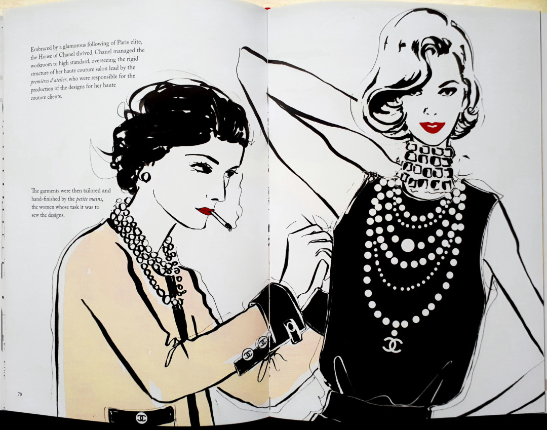 The World of an Icon - Chanel Stylishly Illustrated - Voir Fashion