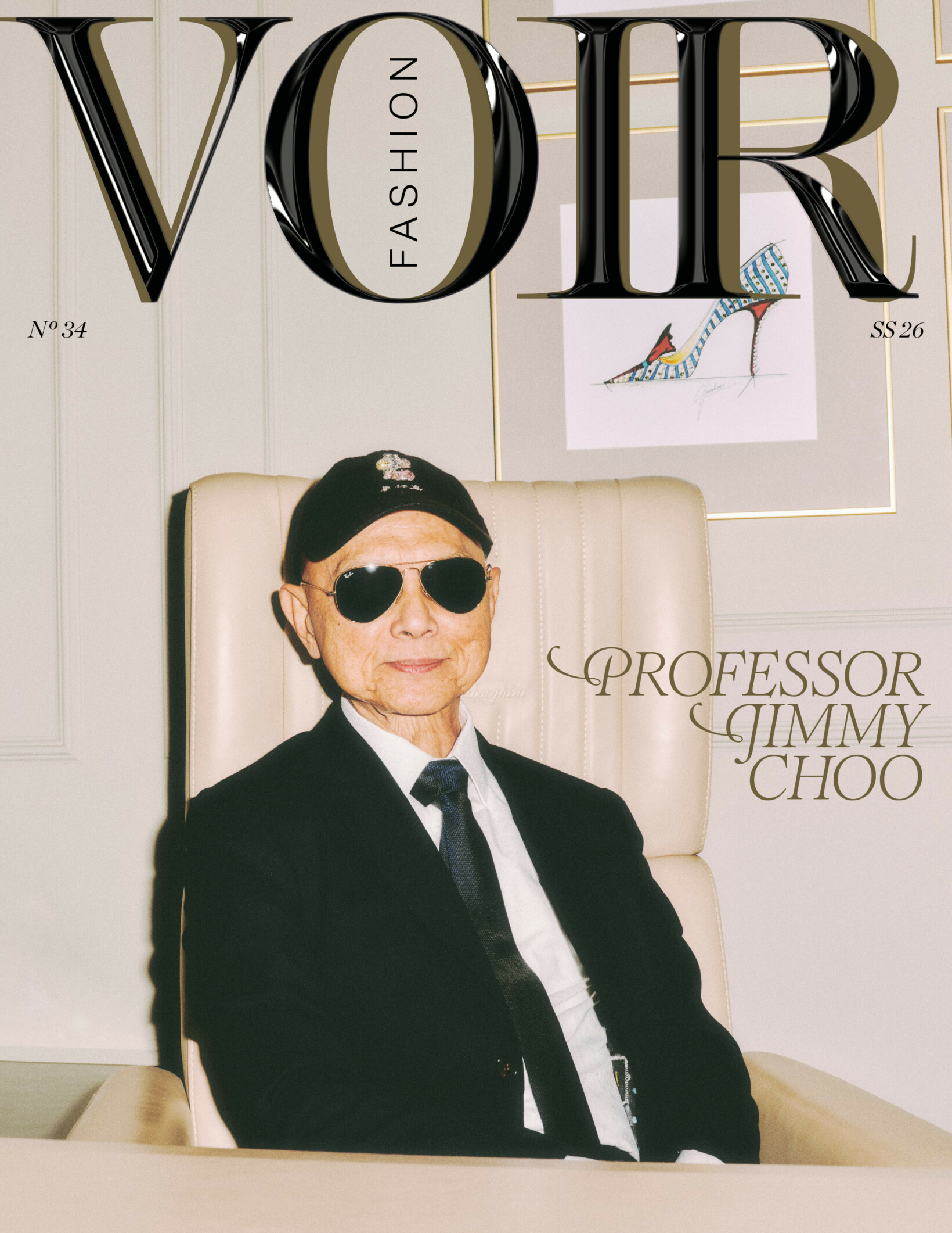 Voir Magazine Issue 34 Featuring Professor Jimmy Choo - Voir Fashion